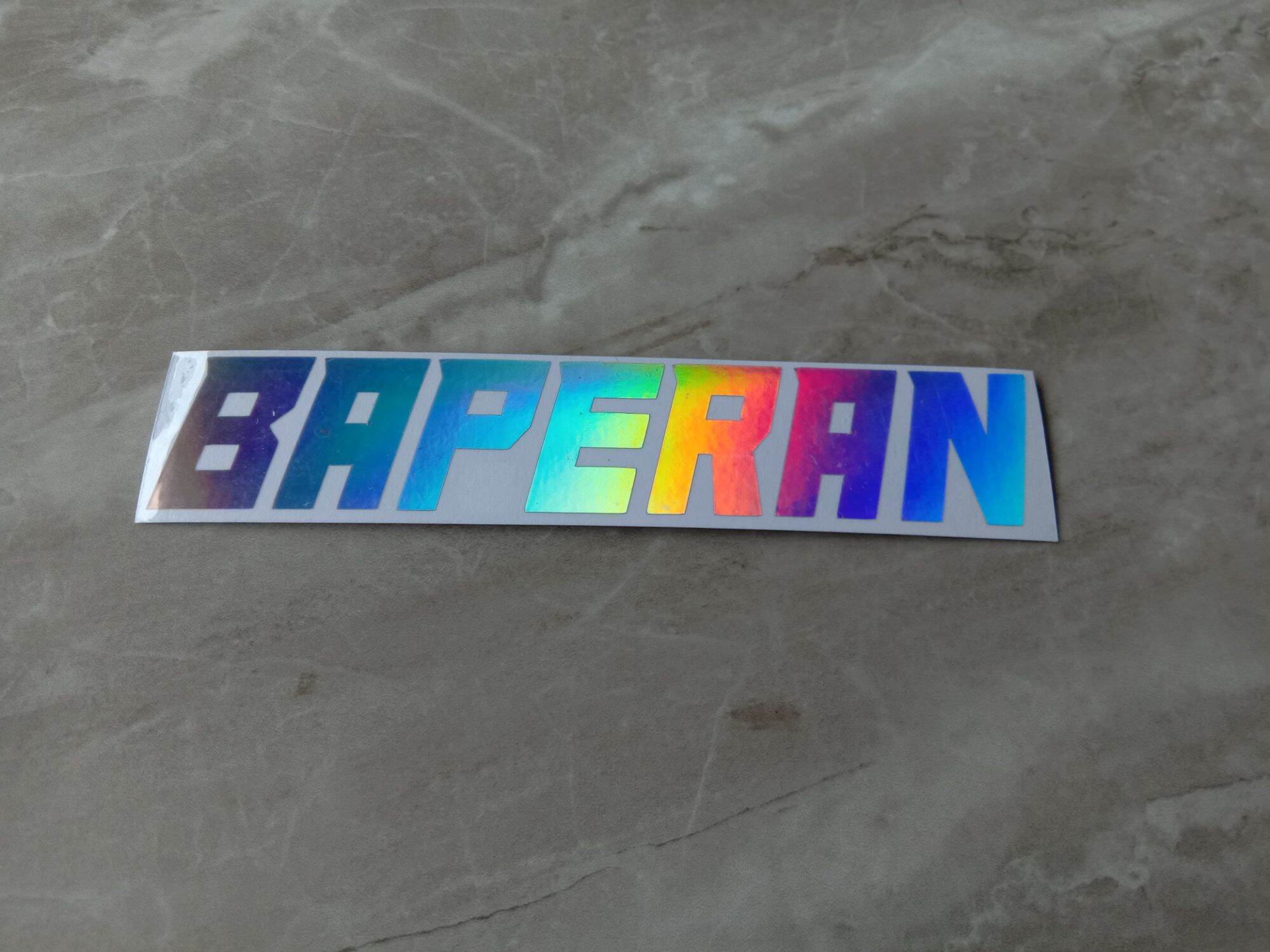 Sticker viral stiker motor kata kata unik dan lucu murah | Lazada Indonesia