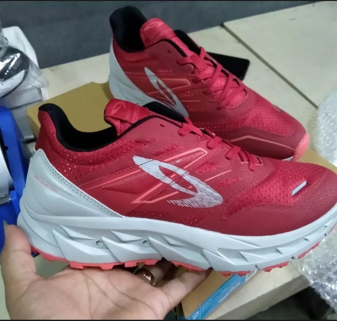 Sepatu Trail Running Nineten Yuza Evo Merah Putih | Lazada Indonesia