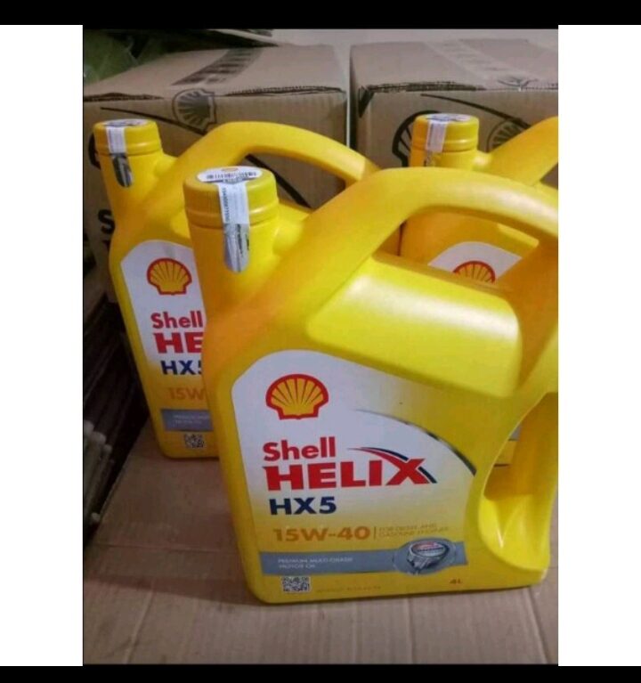 Oli Shell Helix HX5 15W-40 4Liter | Lazada Indonesia