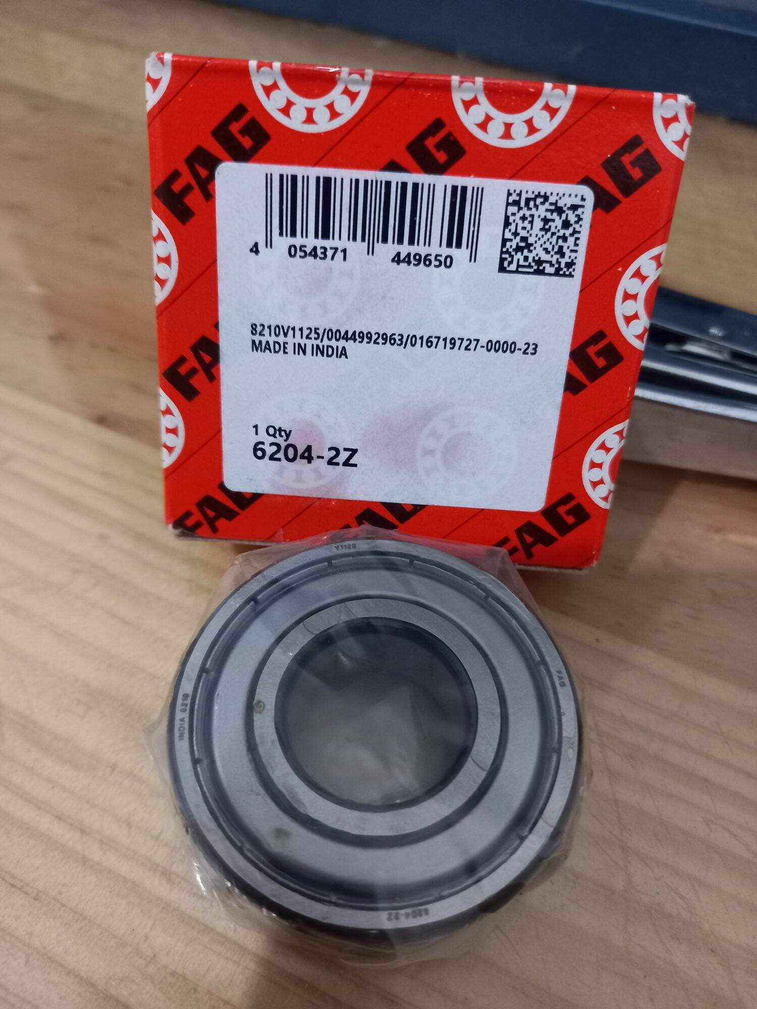 Ball bearing 6204 ZZ FAG | Lazada Indonesia