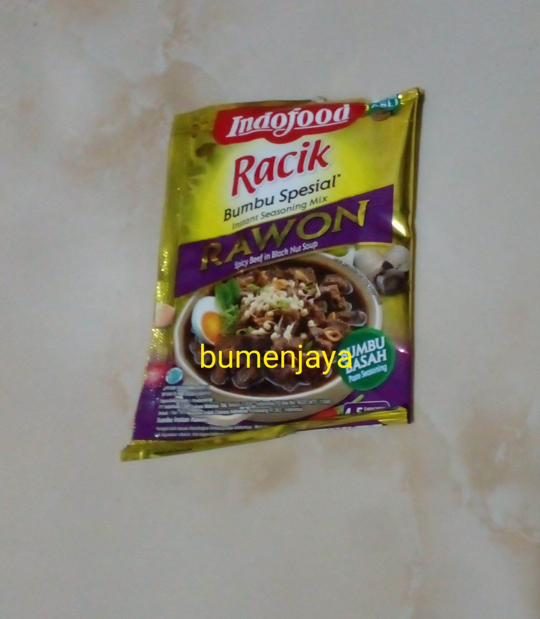 indofood bumbu racik basah bumbu rendang rawon dll 50 gram | Lazada ...
