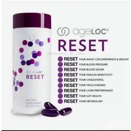 Ageloc Reset Exp 2024 botol mulus | Lazada Indonesia