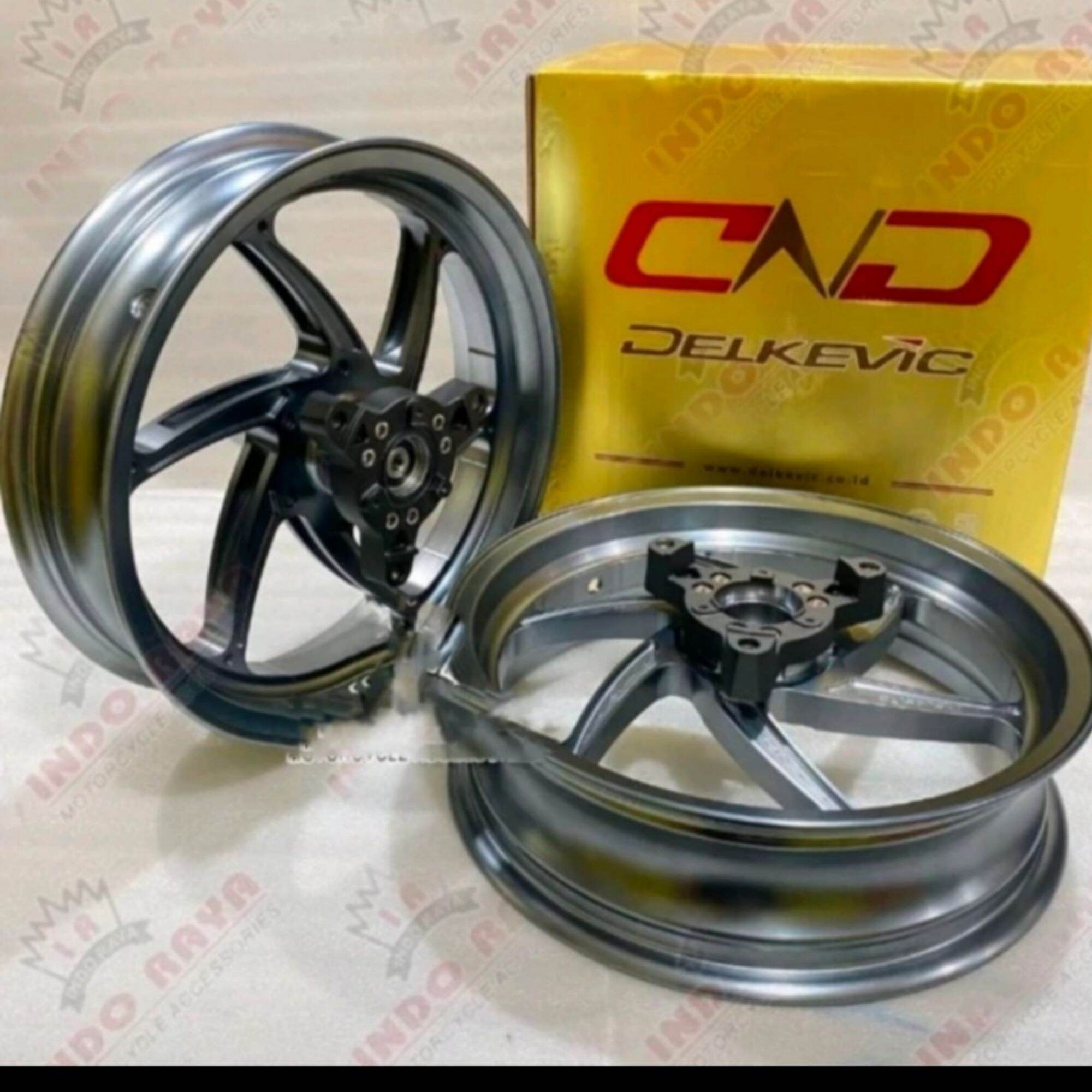 Velg Racing Delkevic Moz 300-13 & 350-13 Nmax old / Pelek Delkevic Nmax ...