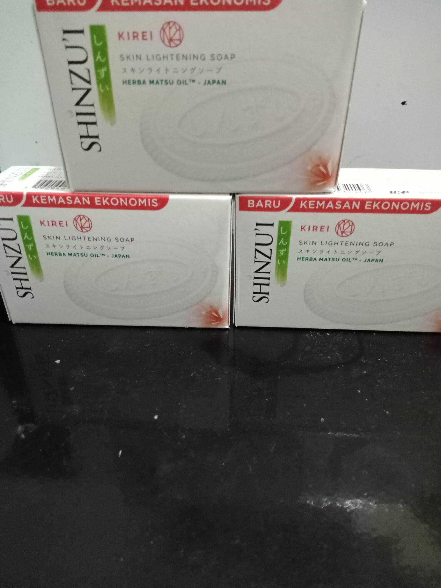 Shinzui Sabun Mandi Batang Paket Isi 4 x 60gr/Skin Lightening Soap ...
