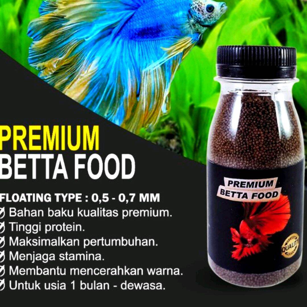 Pelet Pakan Ikan Cupang Premium untuk Pertumbuhan dan Mutasi Warna ...