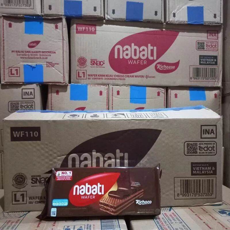 Nabati Wafer 1 Dus / Karton Isi 60 Pics | Lazada Indonesia