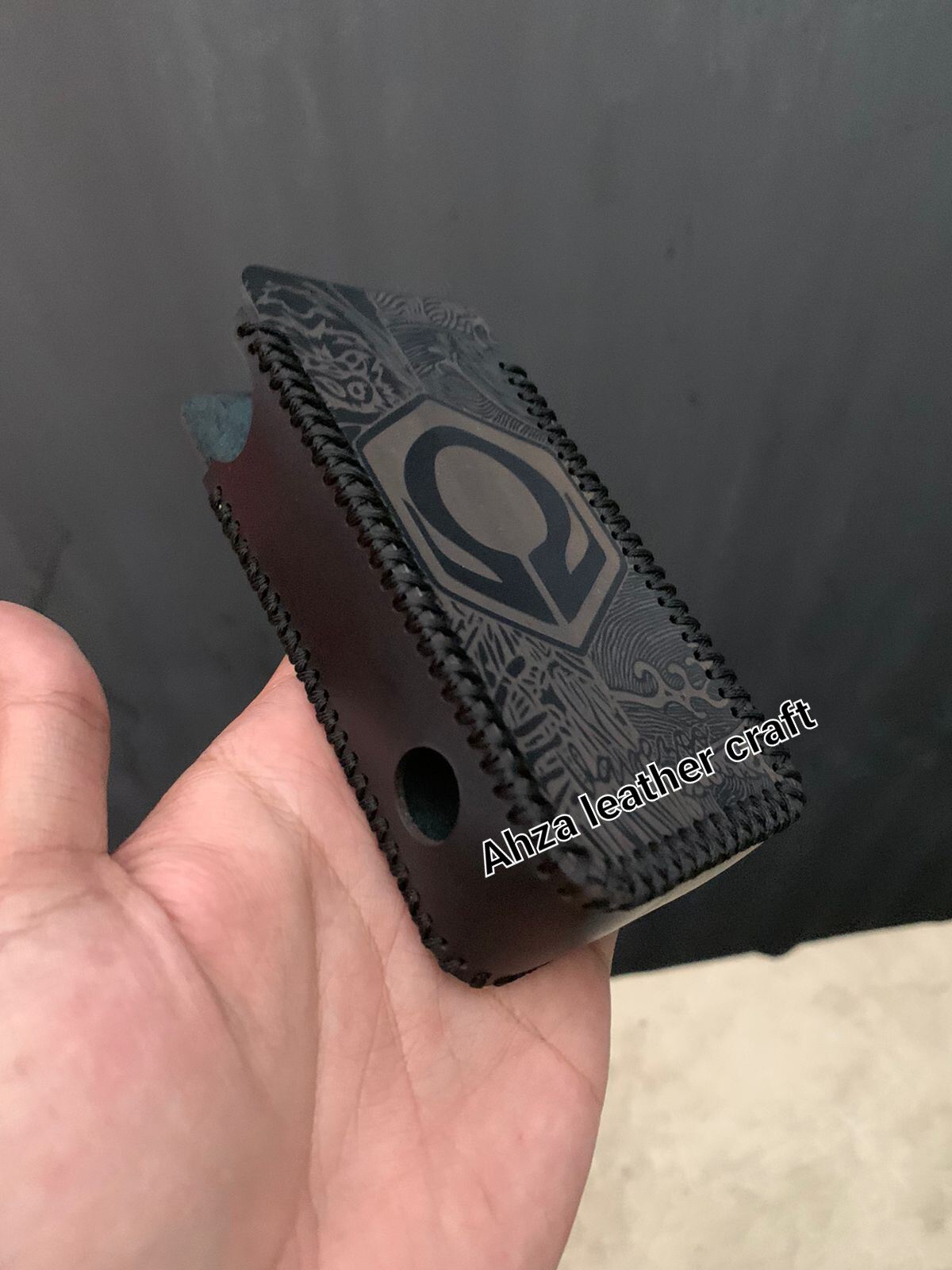 Custom Case hexohm, sleeve hexohm, wadah vape, warna hitam motif batik ...