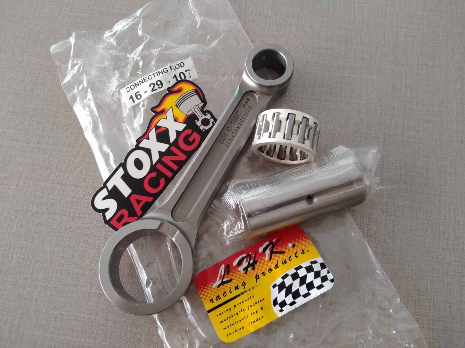 FORGED STANG PISTON LHK HEREX 4 TAK PANJANG 107 BIG PIN 22 PIN BAWAH 16 ...