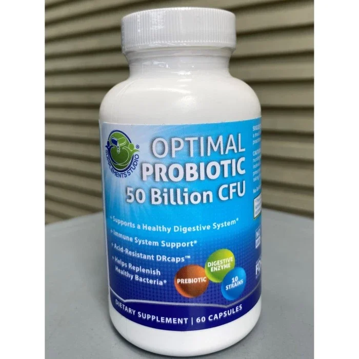 Optimal Probiotic Asli - Probiotik Original 10 Strain 50 Billion Enzim Suplement Studio | Lazada ...