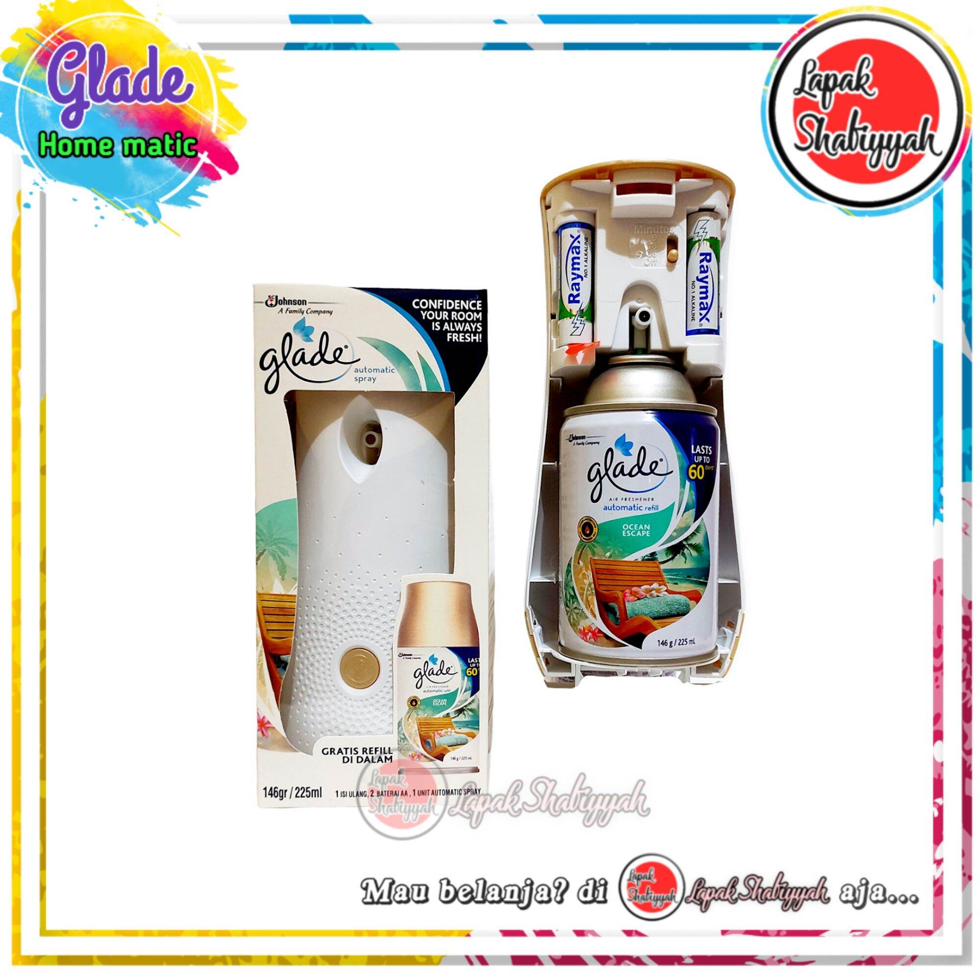 Glade Matic Alat Pengharum Ruangan Device Set | Lazada Indonesia