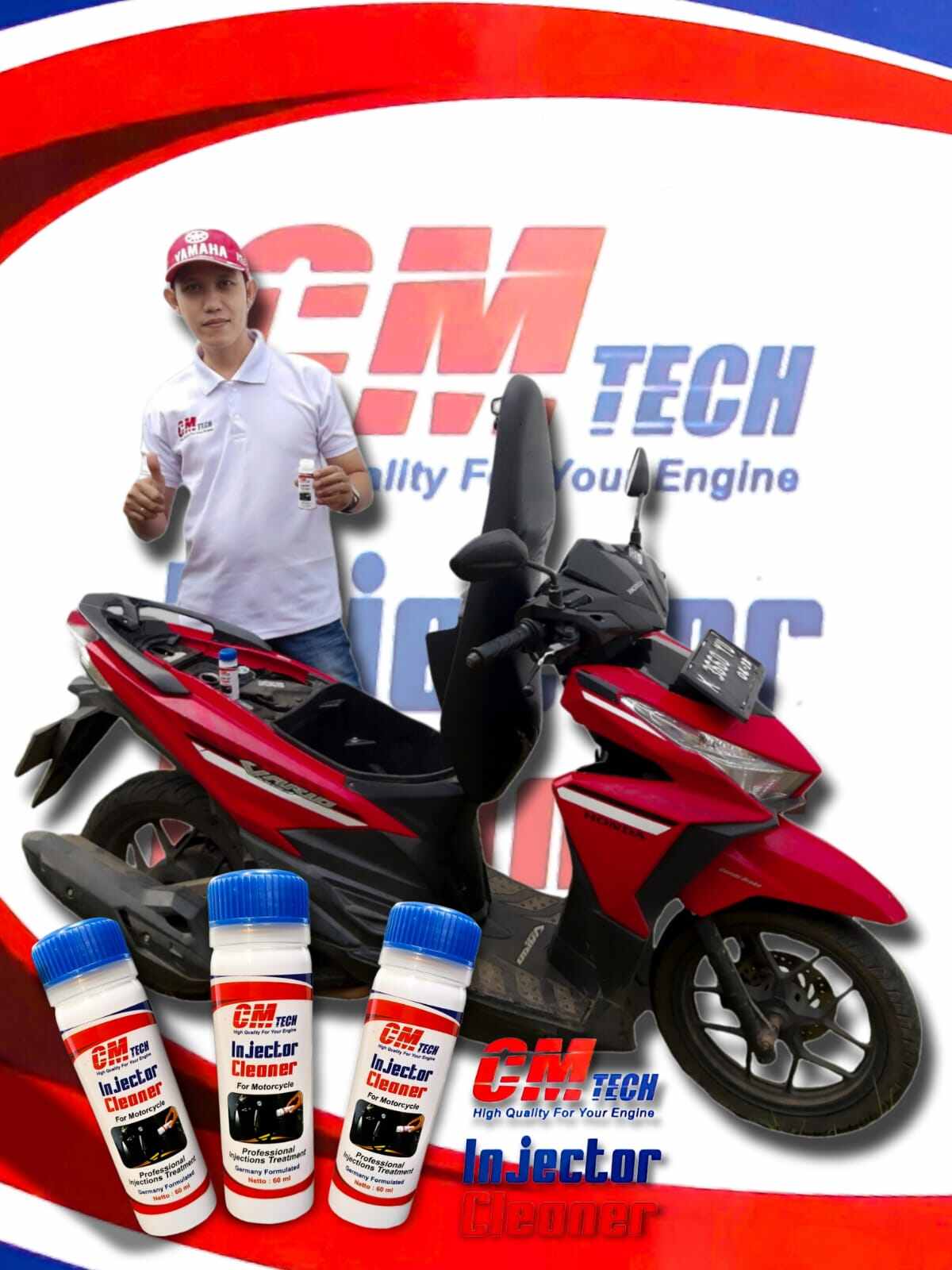 Cairan pembersih injeksi injektor injector cleaner injektor motor dan ...