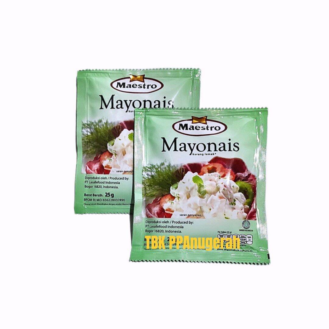 Mayonaise Maestro 25Gr (10 Sachet) | Lazada Indonesia