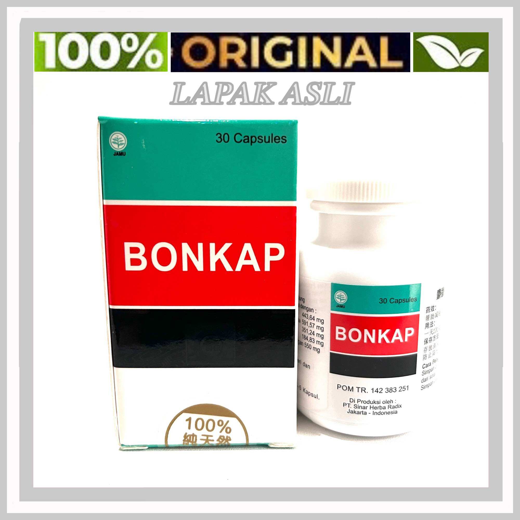 Bonkap The Musk Fracture Bone Joining Capsules - obat retak tulang ...