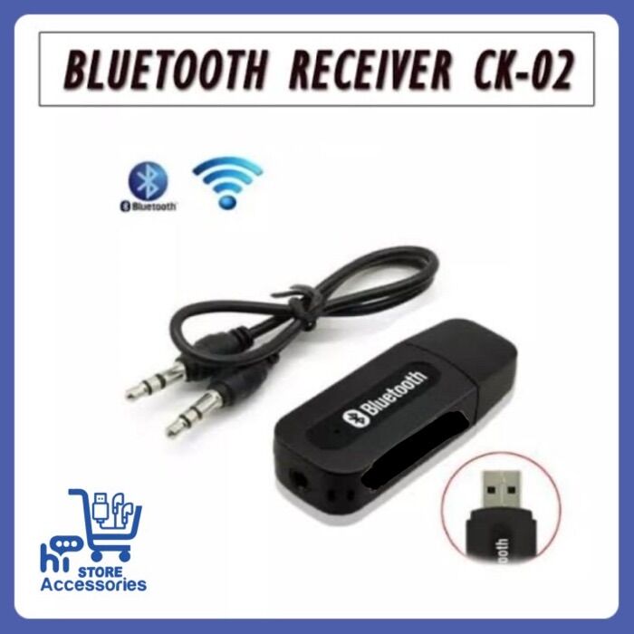 BLUETOOTH RECEIVER CK02 USB | BT-163 CK-02 WIRELESS AUDIO MUSIC BT163 ...