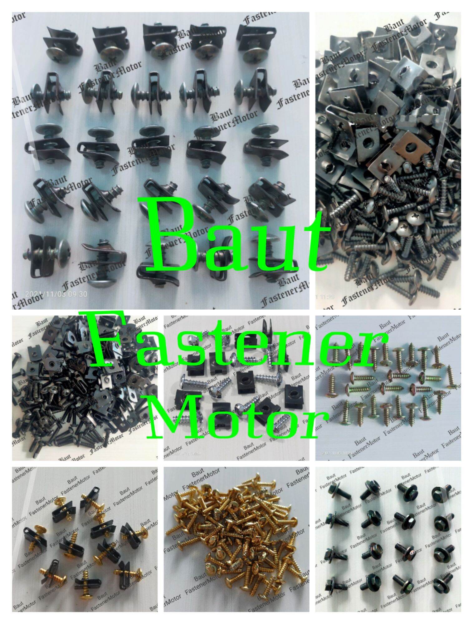 Baut Fastener Motor Toko resmi di Indonesia, Online Shop 05 2025