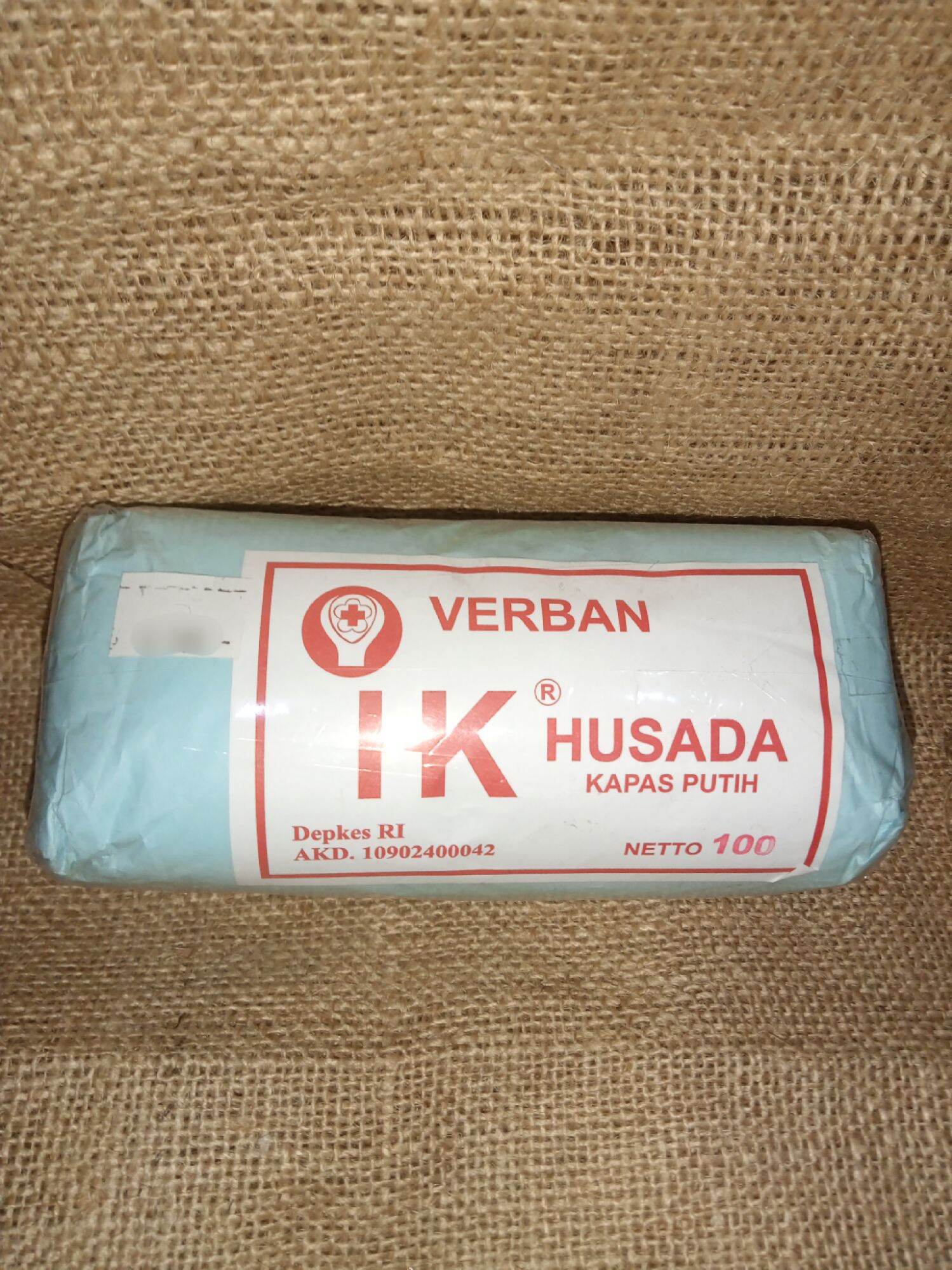 Kapas Putih HK Husada 100 gr | Lazada Indonesia