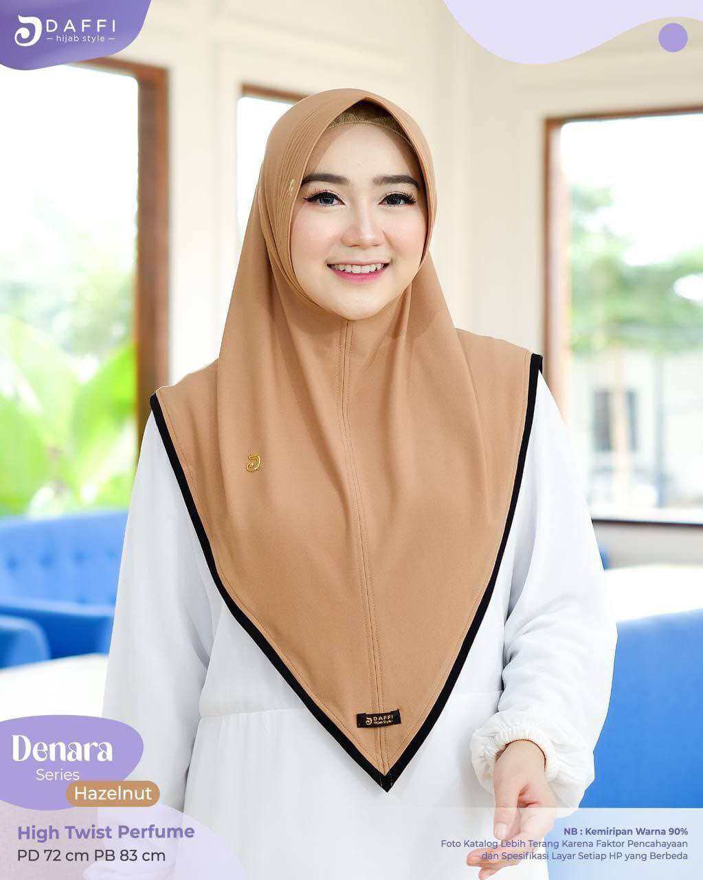 Hijab bergo new denara by daffi series | Lazada Indonesia