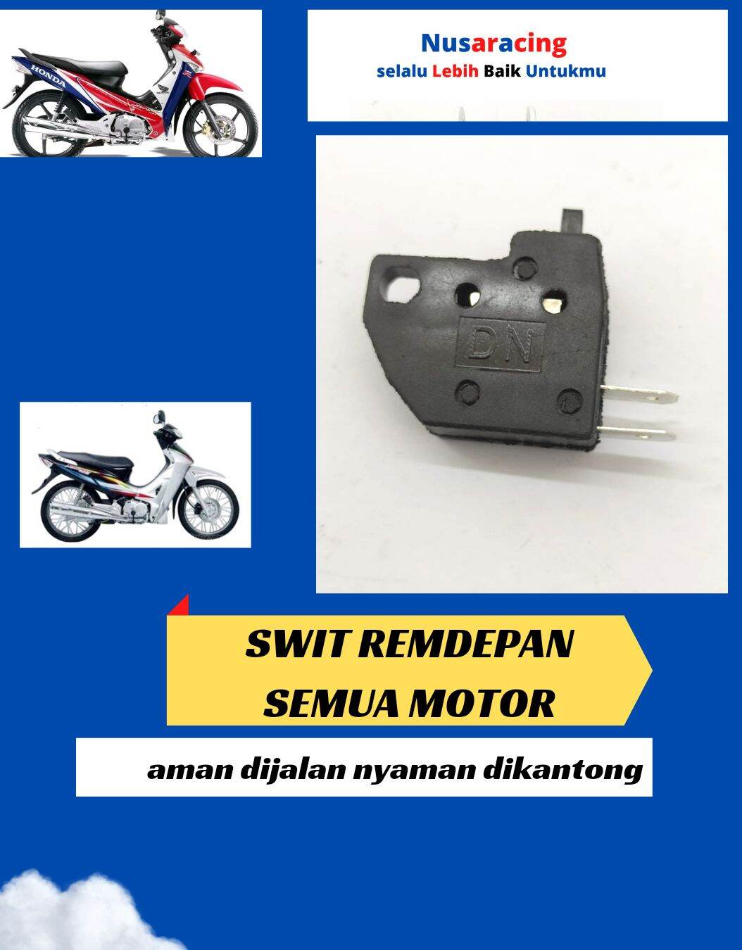 SWIT SWICT REM KANAN-KIRI SUPRA SMASH GRAND REVO 100 SHOGUN-125 SMASH ...