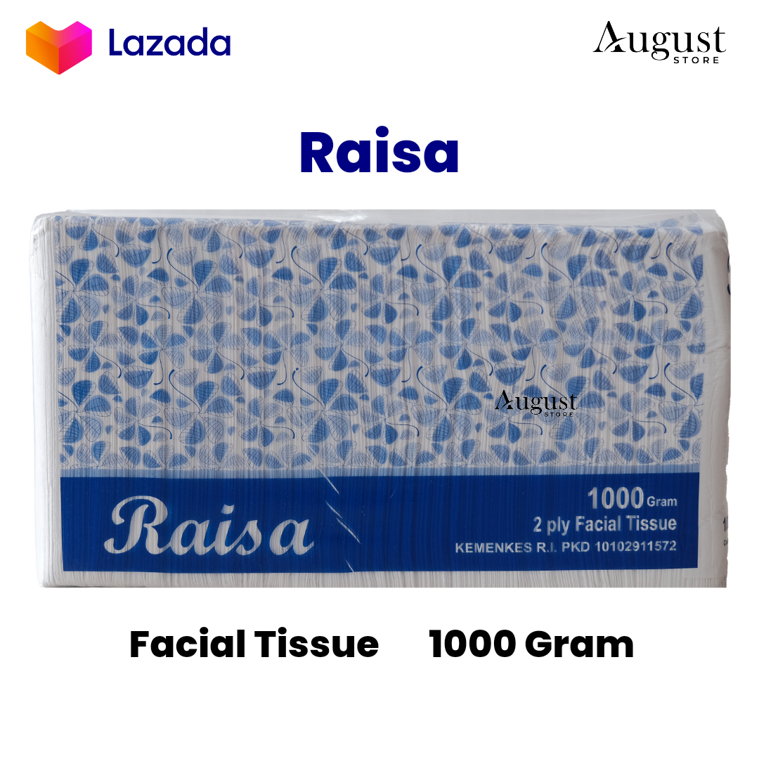 Tisu Tissue Raisa Facial 1000 Gram / 2 Ply / Tissue Wajah | Lazada ...