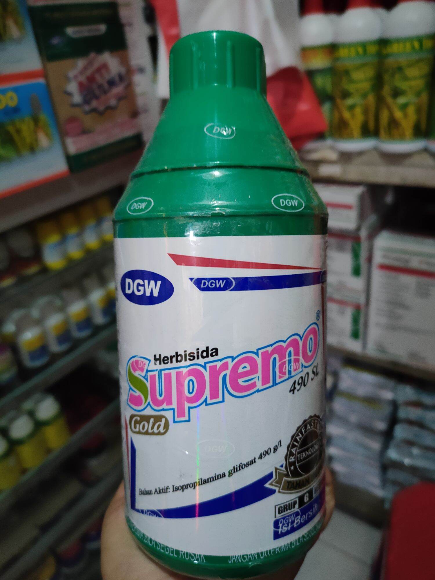 HERBISIDA , SUPREMO GOLD 480SL 1 LTR B.A : ISOPROPILAMINA GLIFOSAT ...