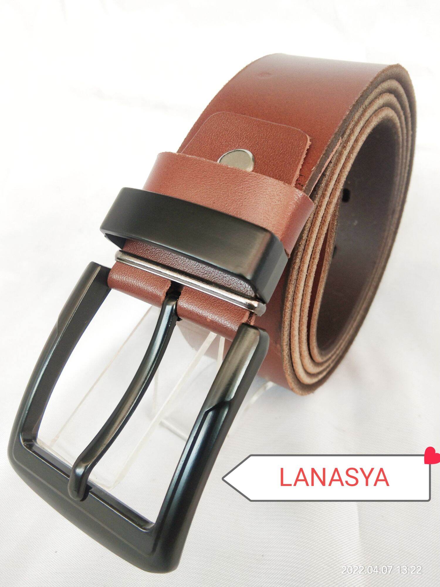 ikat pinggang kulit pria/gesper kulit asli/sabuk kulit | Lazada Indonesia