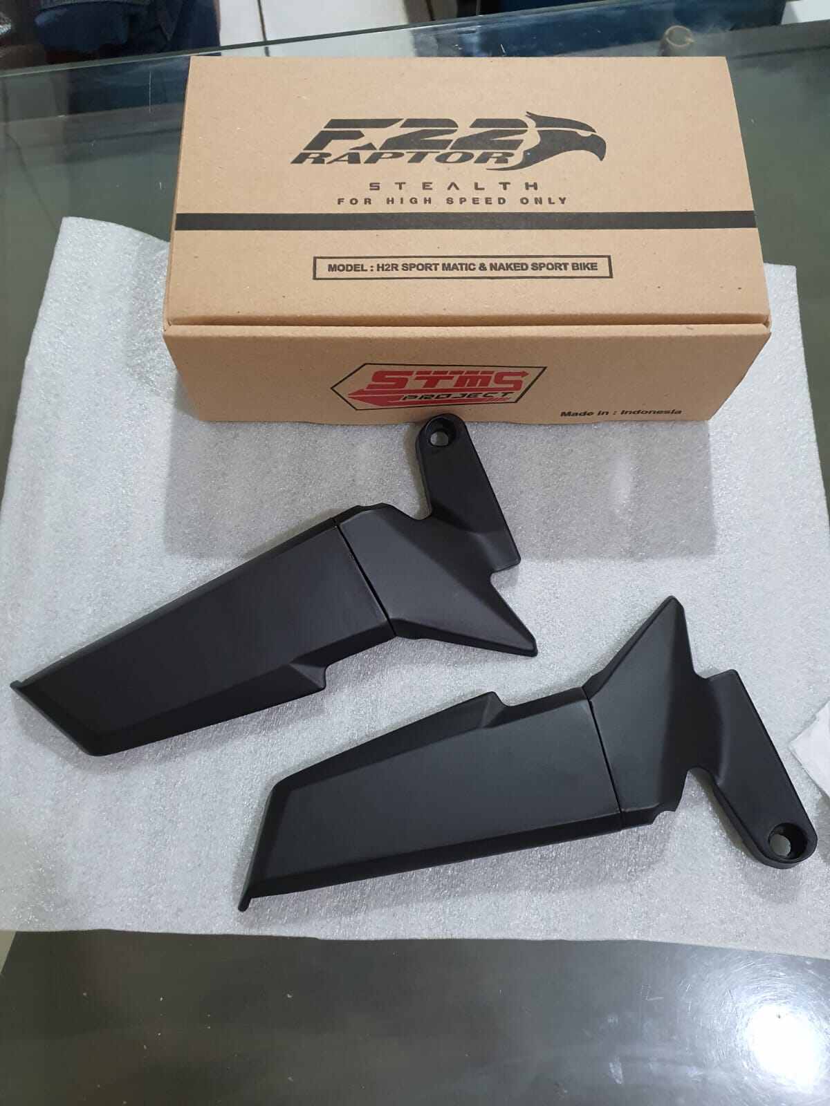 Spion Winglet F22 Vario 125 150 160 PCX ADV BEAT NMAX Vixion Universal ...
