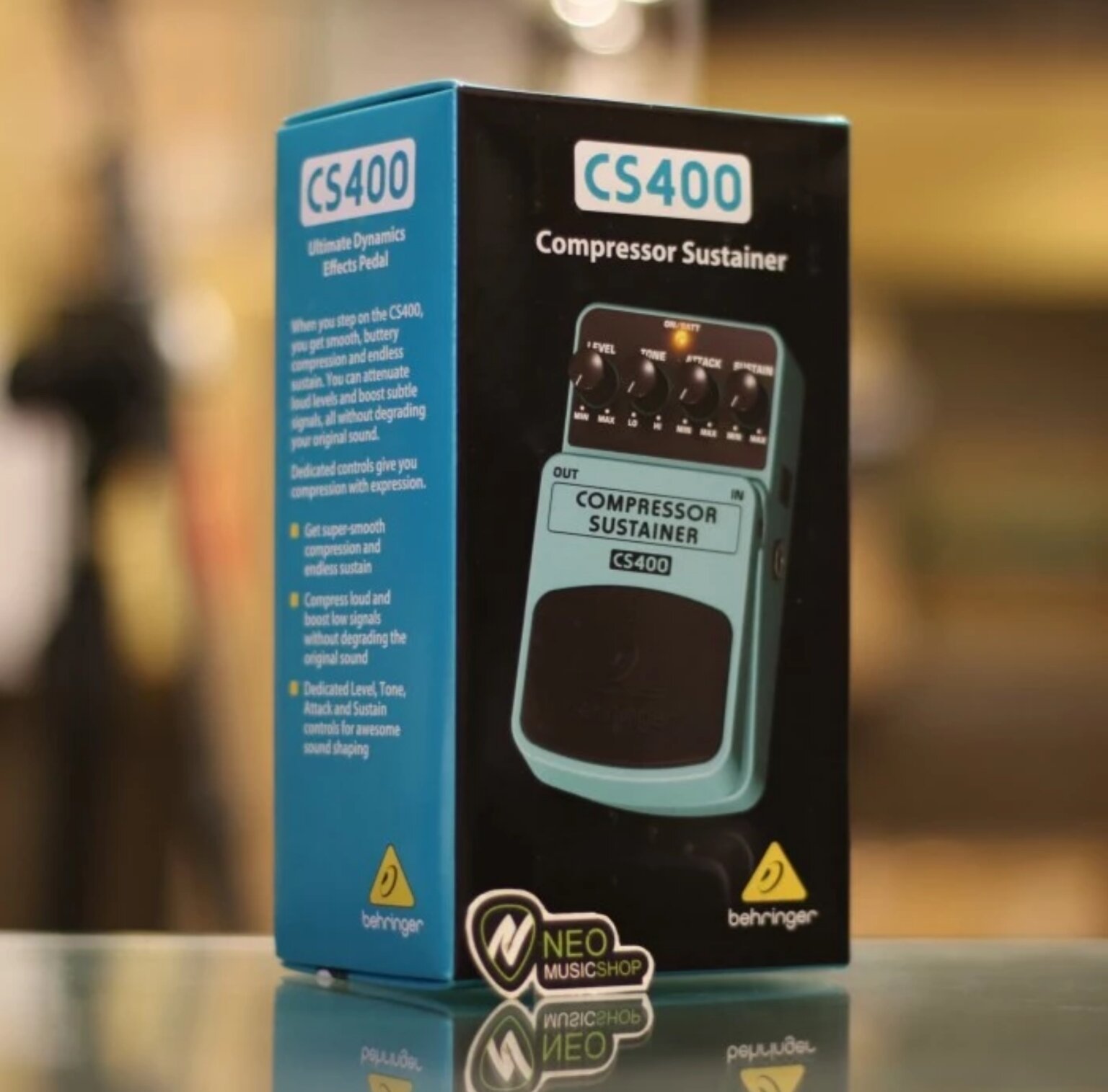 Behringer CS400 Compressor / Sustainer Effects Pedal | Lazada Indonesia