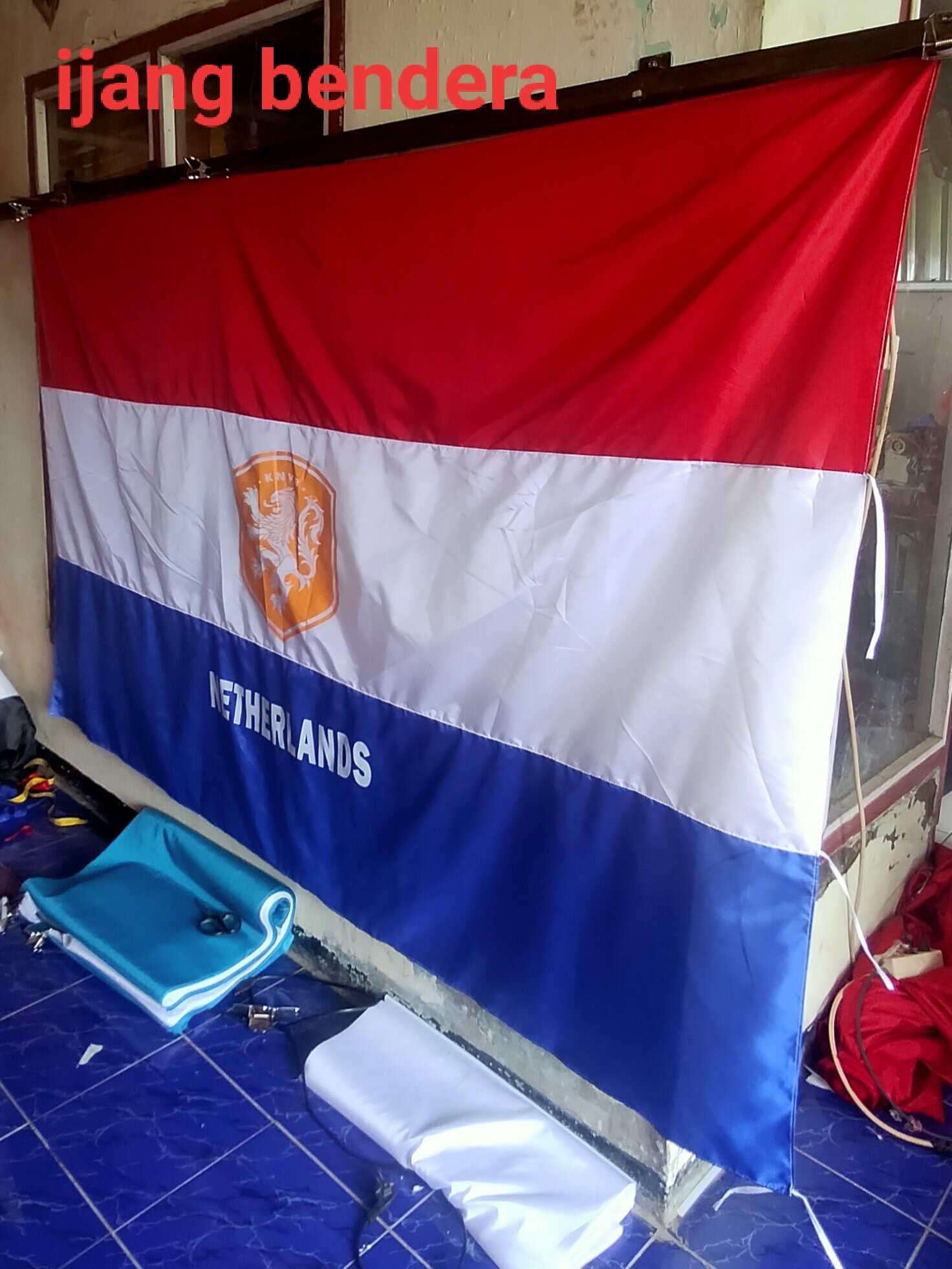 BENDERA BELANDA LOGO SUPER JUMBO 2,4 METER X 1,5 METER | Lazada Indonesia