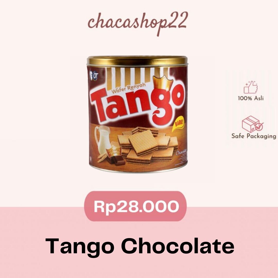Tango Kaleng/ Tango Wafer Rasa Vanila/ Snack Wafer Tango Rasa Vanilla ...
