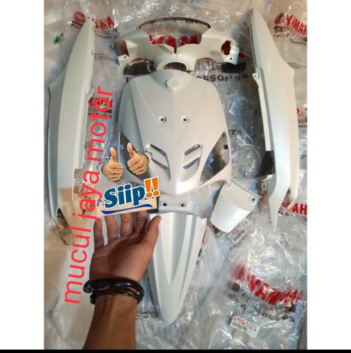 body mio sporty warna putih body alus mio putih original yamaha genuine ...