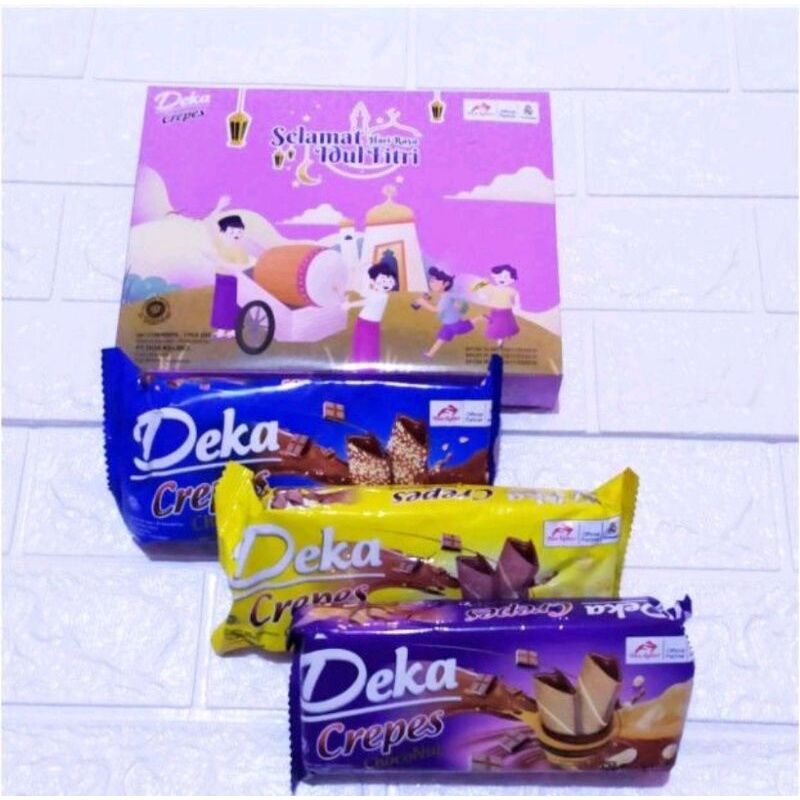 Deka Crepes wafer edisi lebaran | Lazada Indonesia