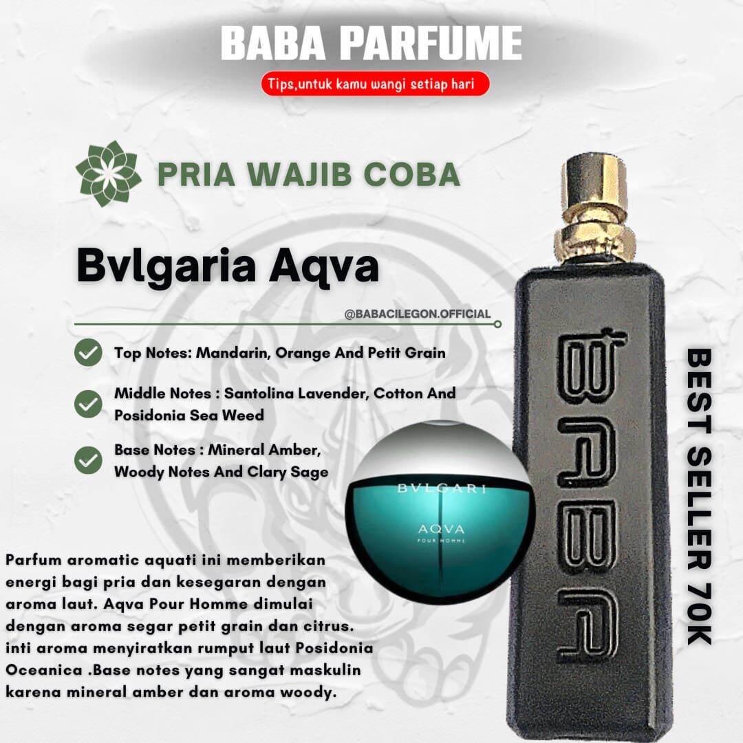 BABA PARFUM BULGARIA AQUA | Lazada Indonesia