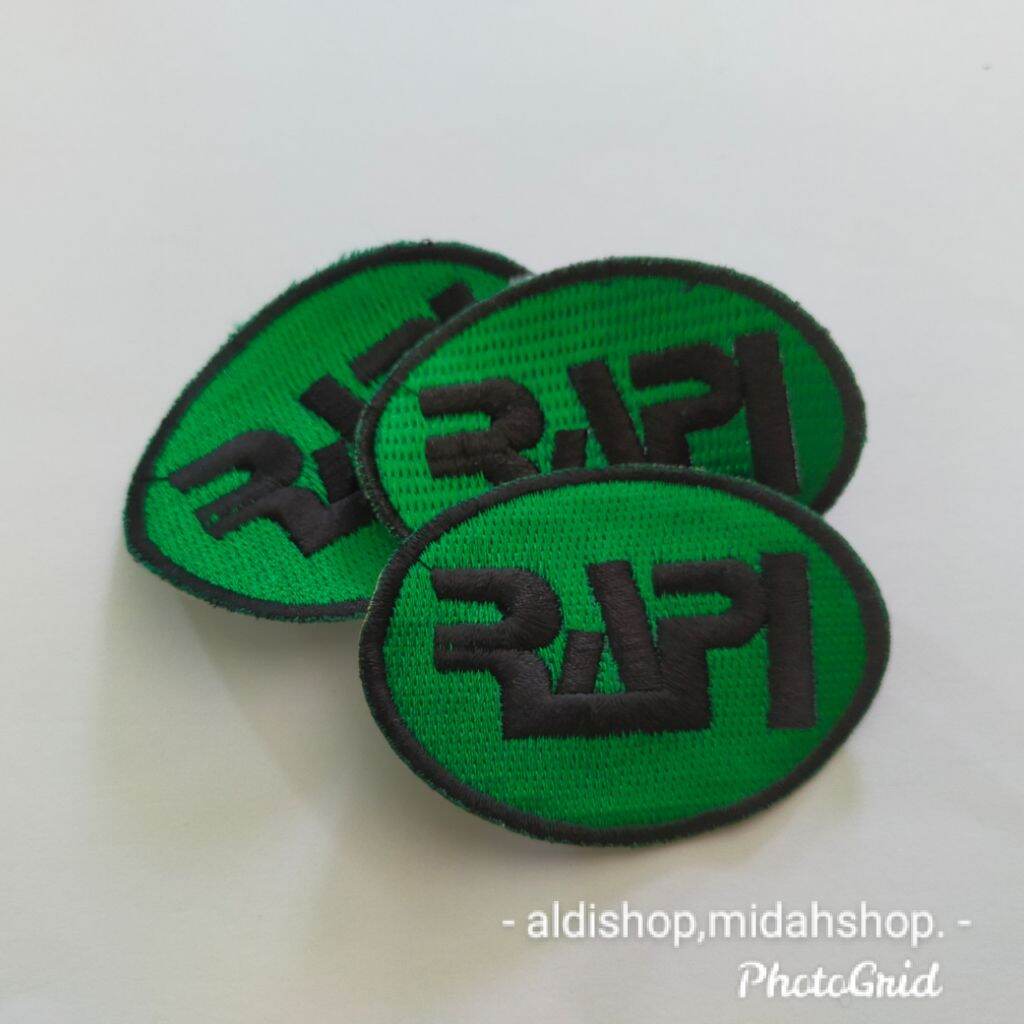 LOGO RAPI OVAL BORDIR | Lazada Indonesia