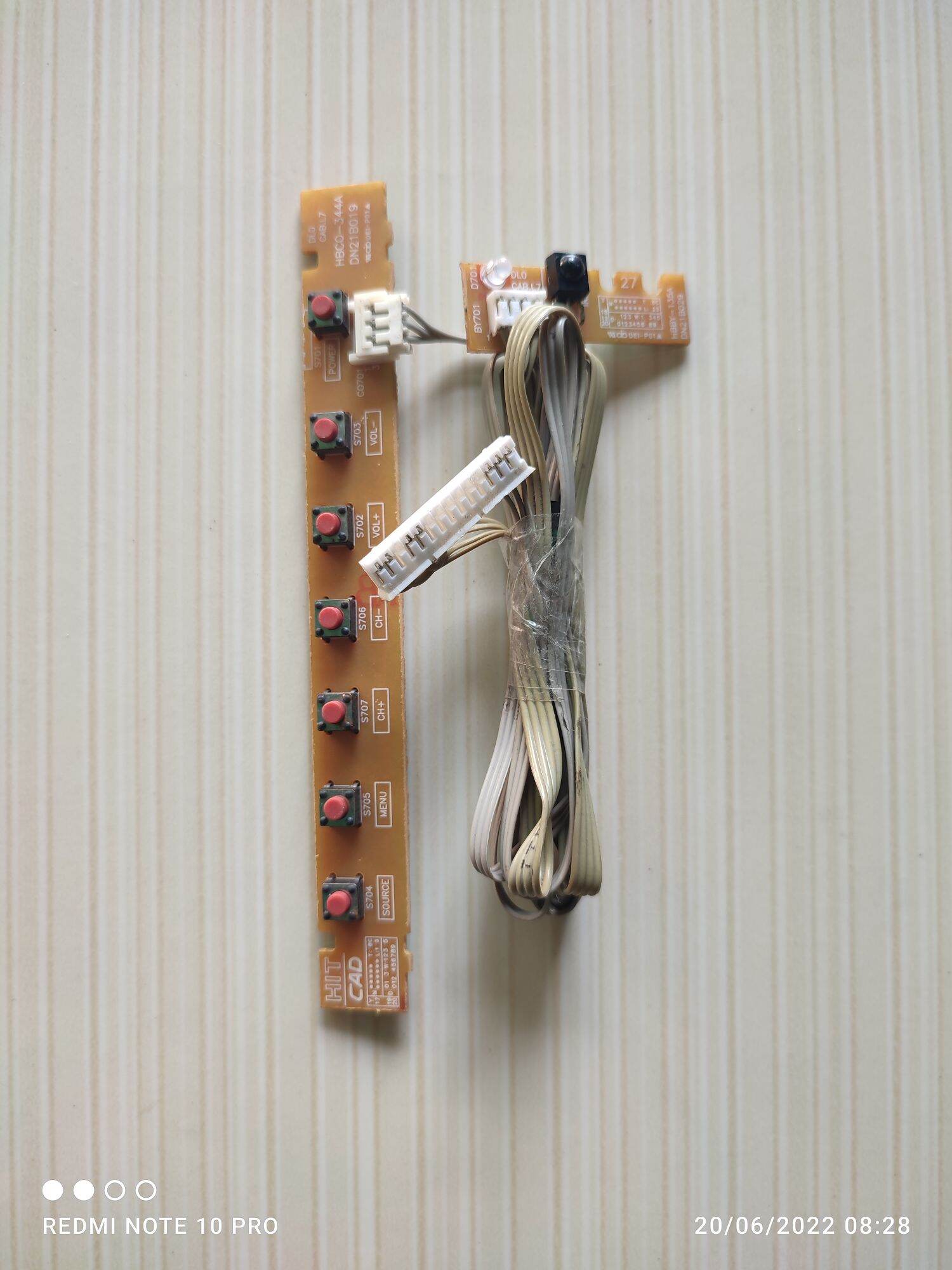 SENSOR IR REMOT TOMBOL TV LED POLYTRON PLD 32T7511 32T1500 32T1550 ...