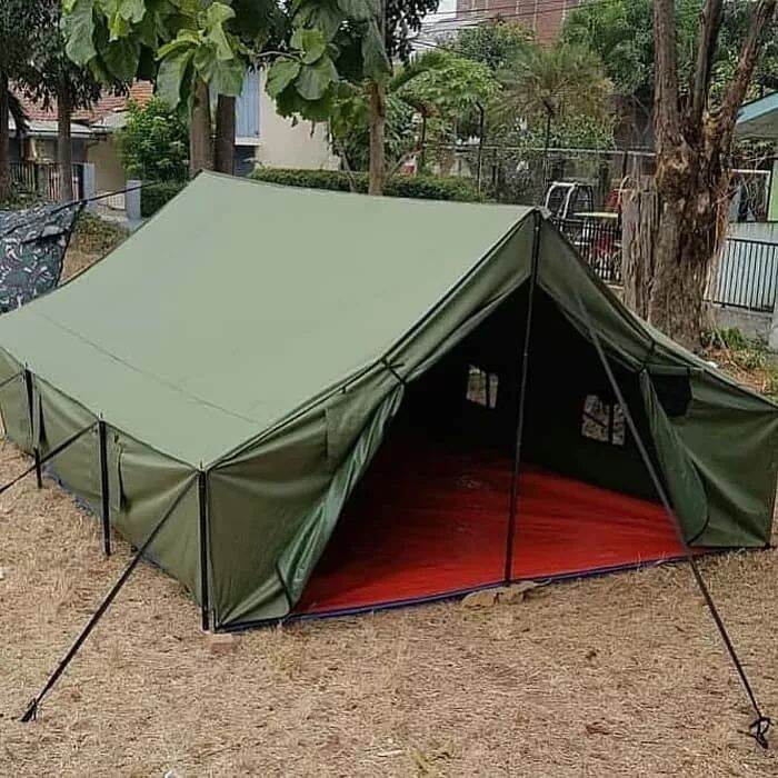 Tenda tentara,,tenda regu pramuka,,tenda kemping | Lazada Indonesia