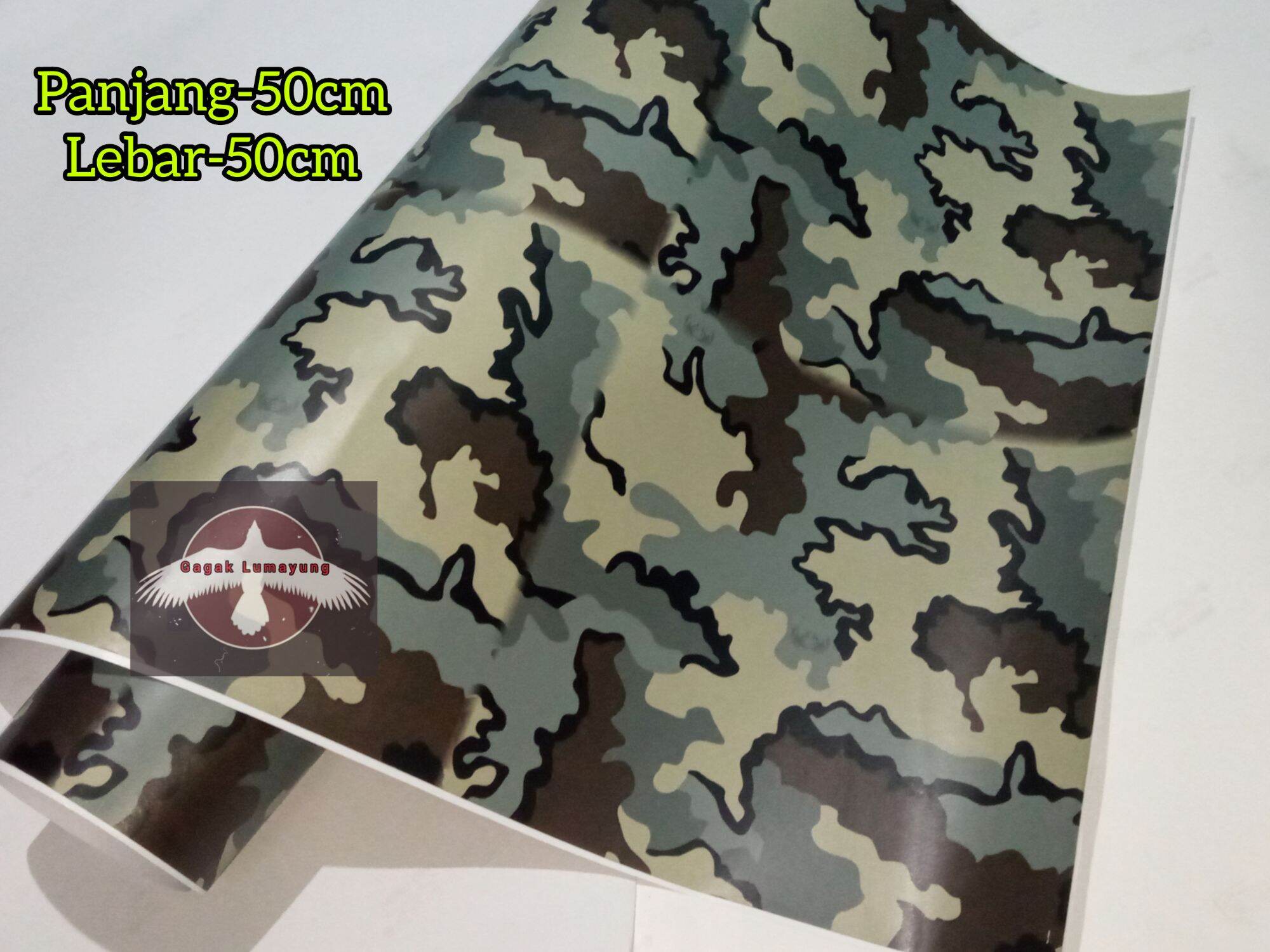 Stiker camo Army 50x50cm XD | Lazada Indonesia