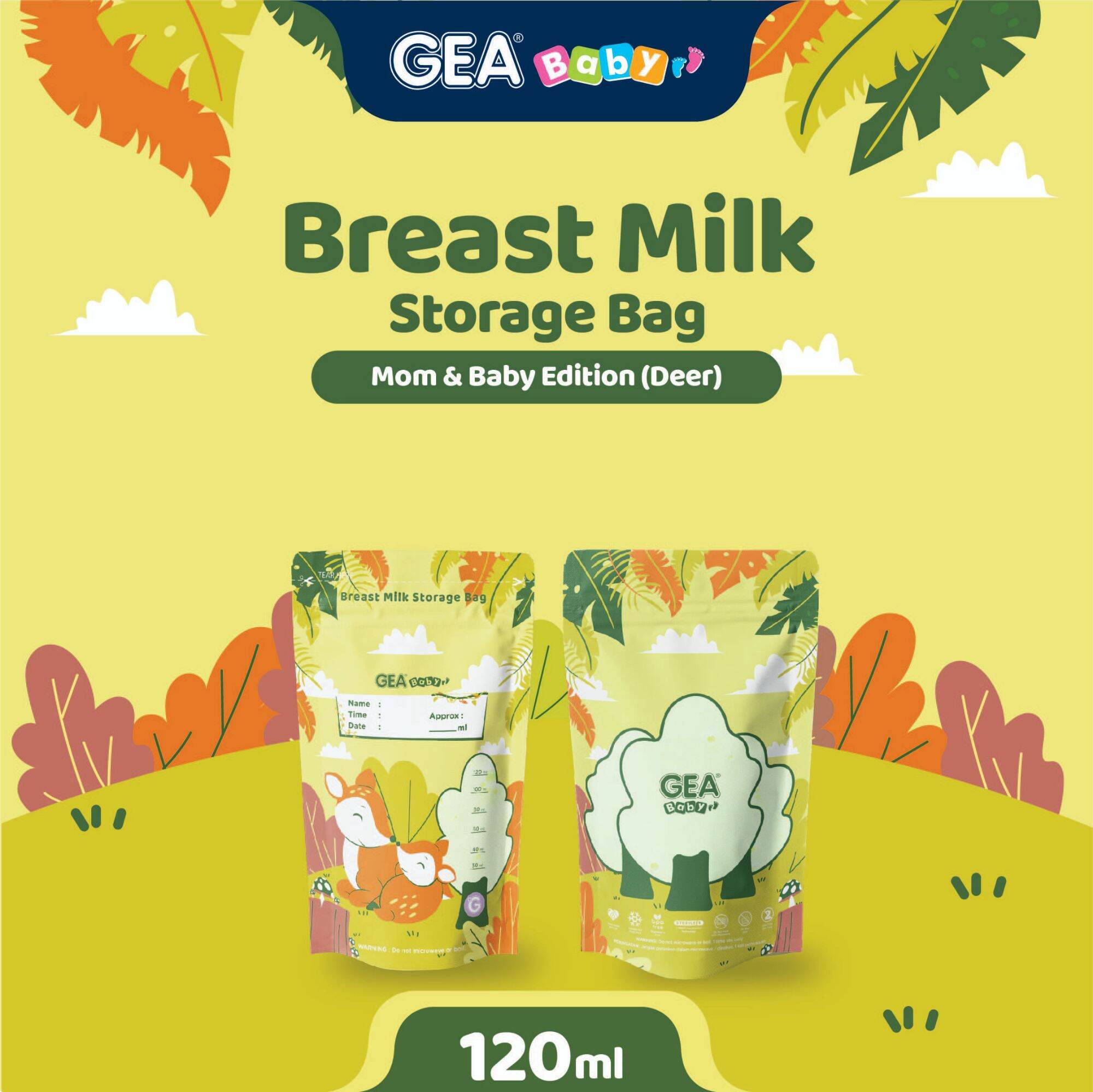 GEA Kantong ASI Breast Milk Storage Bag, Kantong Asi premium | Lazada ...