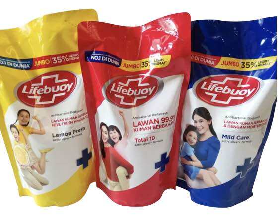 Lifebuoy Body Wash Sabun Mandi Cair Refill 450mL TERMURAHH!! | Lazada ...