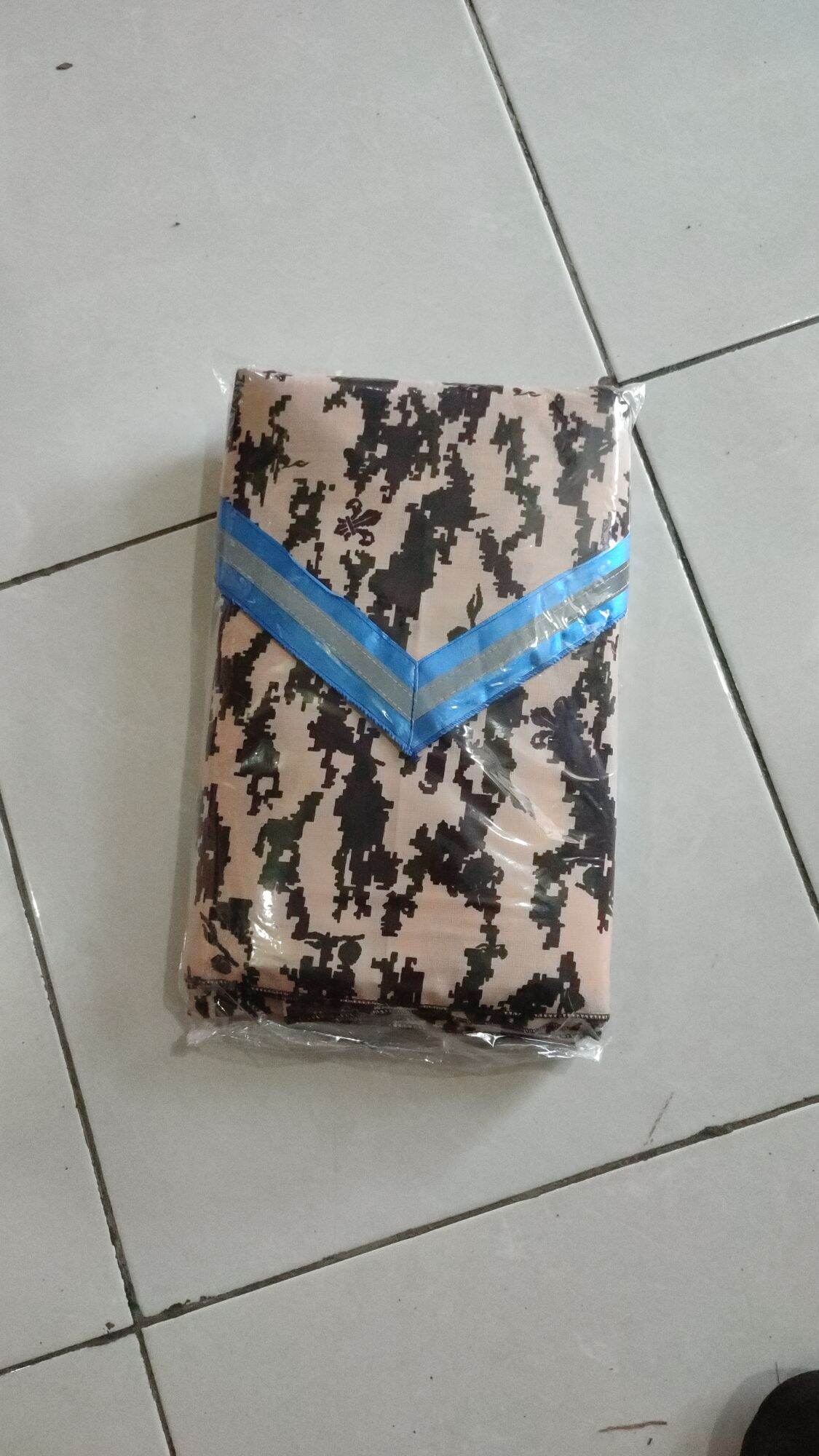 scraf loreng pramuka/scraf pramuka/scraf loreng cerah/scraf pramuka ...