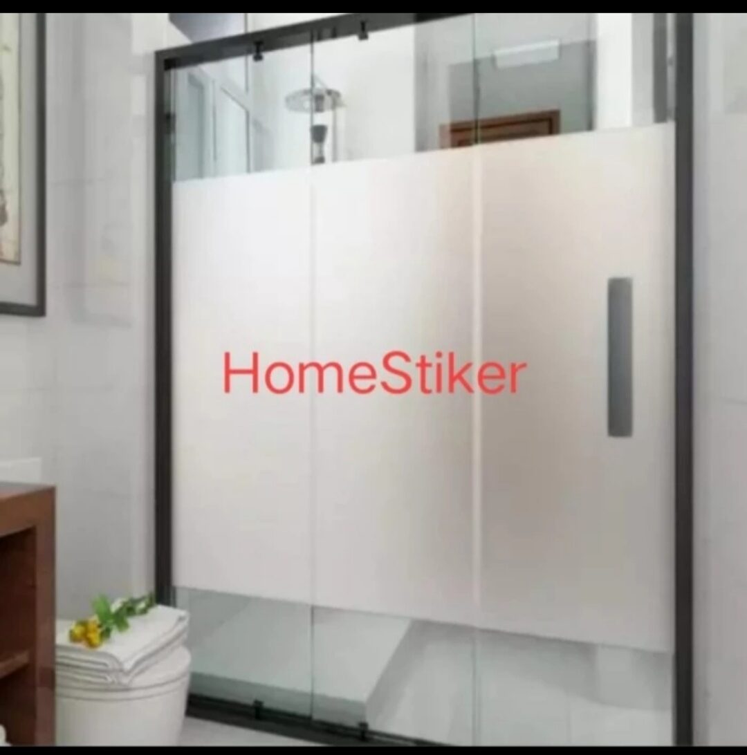 STICKER/STIKER KACA SANDBLAST KACA PINTU JENDELA KAMAR MANDI MOTIF ...