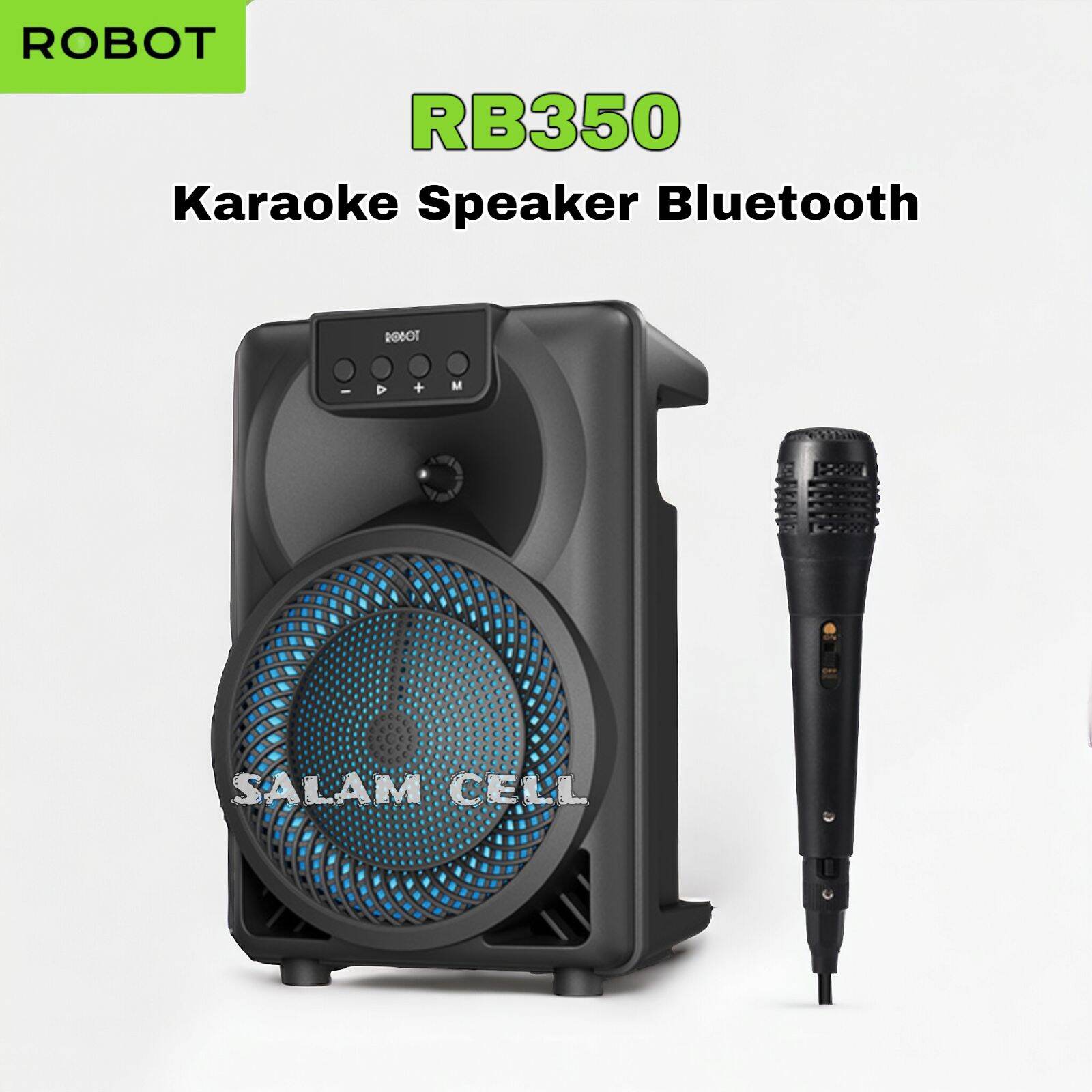 Speaker Bluetooth ROBOT RB50 Speaker Karaoke Original Garansi Resmi ...