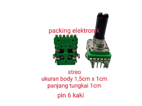 potensio putar stereo 10k 50k potensio mixer | Lazada Indonesia