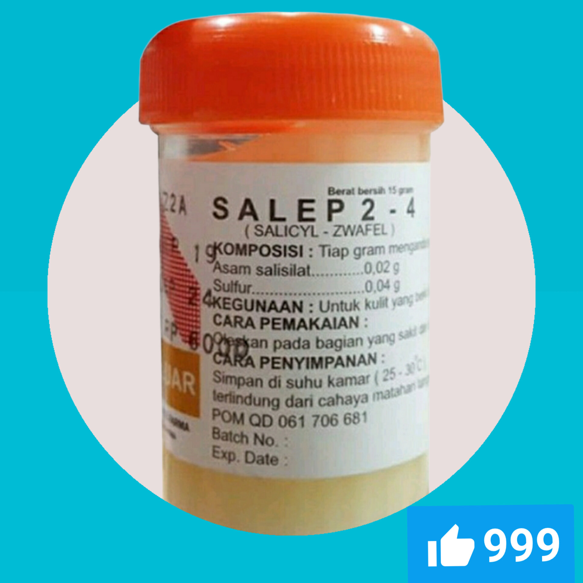 salep sulfur salep 2-4 zwafel original obat gatal | Lazada Indonesia