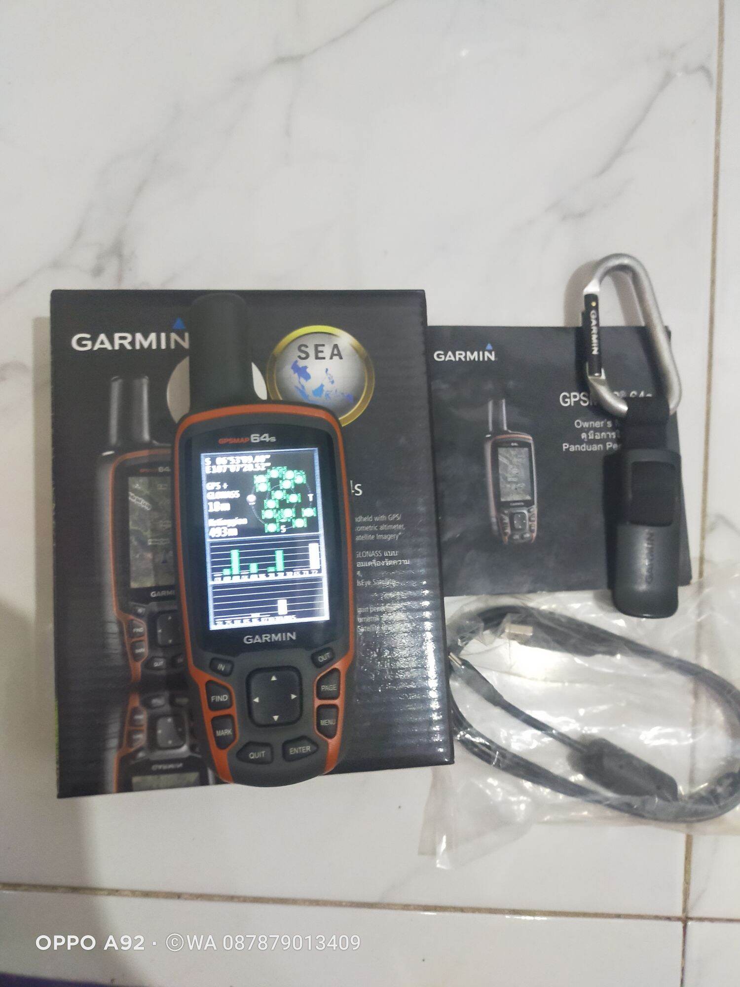 Gps Garmin 64s Bekas Lengkap Super mulus | Lazada Indonesia