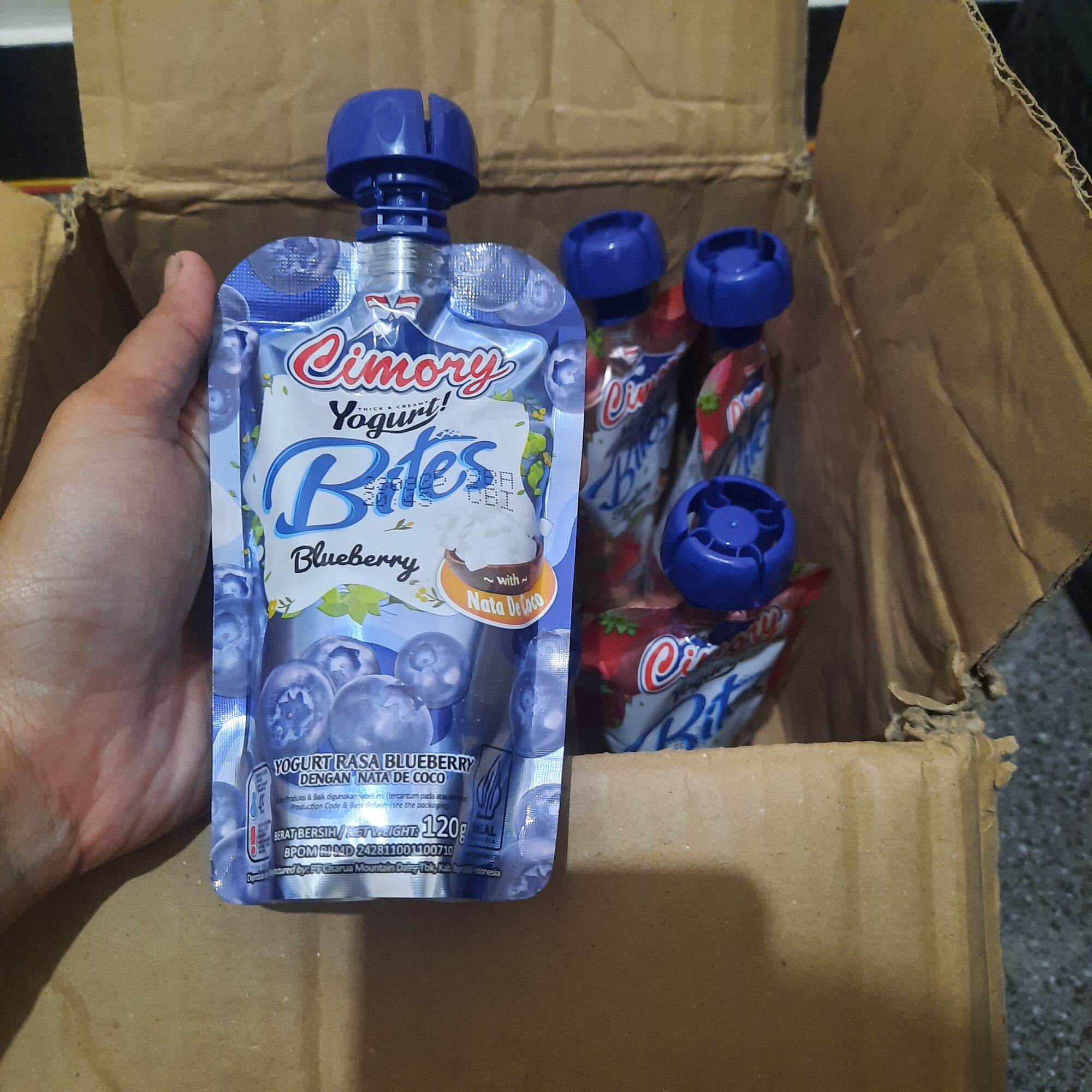 (1 DUS) CIMORY YOGURT BITES 120 GRAM | ISI 24 PCS | ALL VARIAN RAS ...
