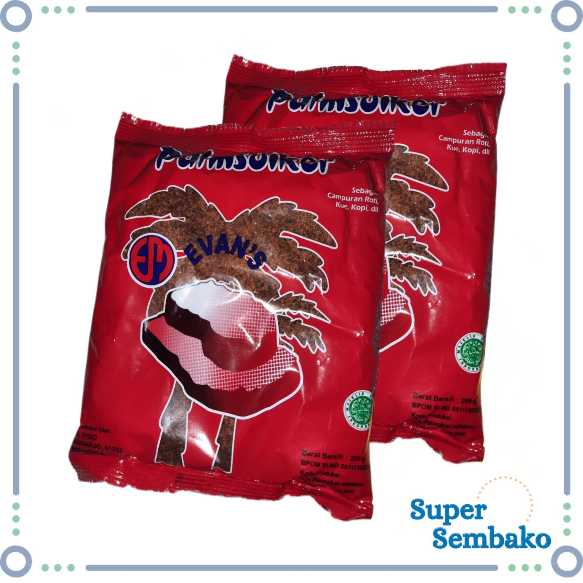 GULA PALEM AREN PALMSUIKER / PALM SUIKER / PALM SUGAR EVAN'S PREMIUM ...