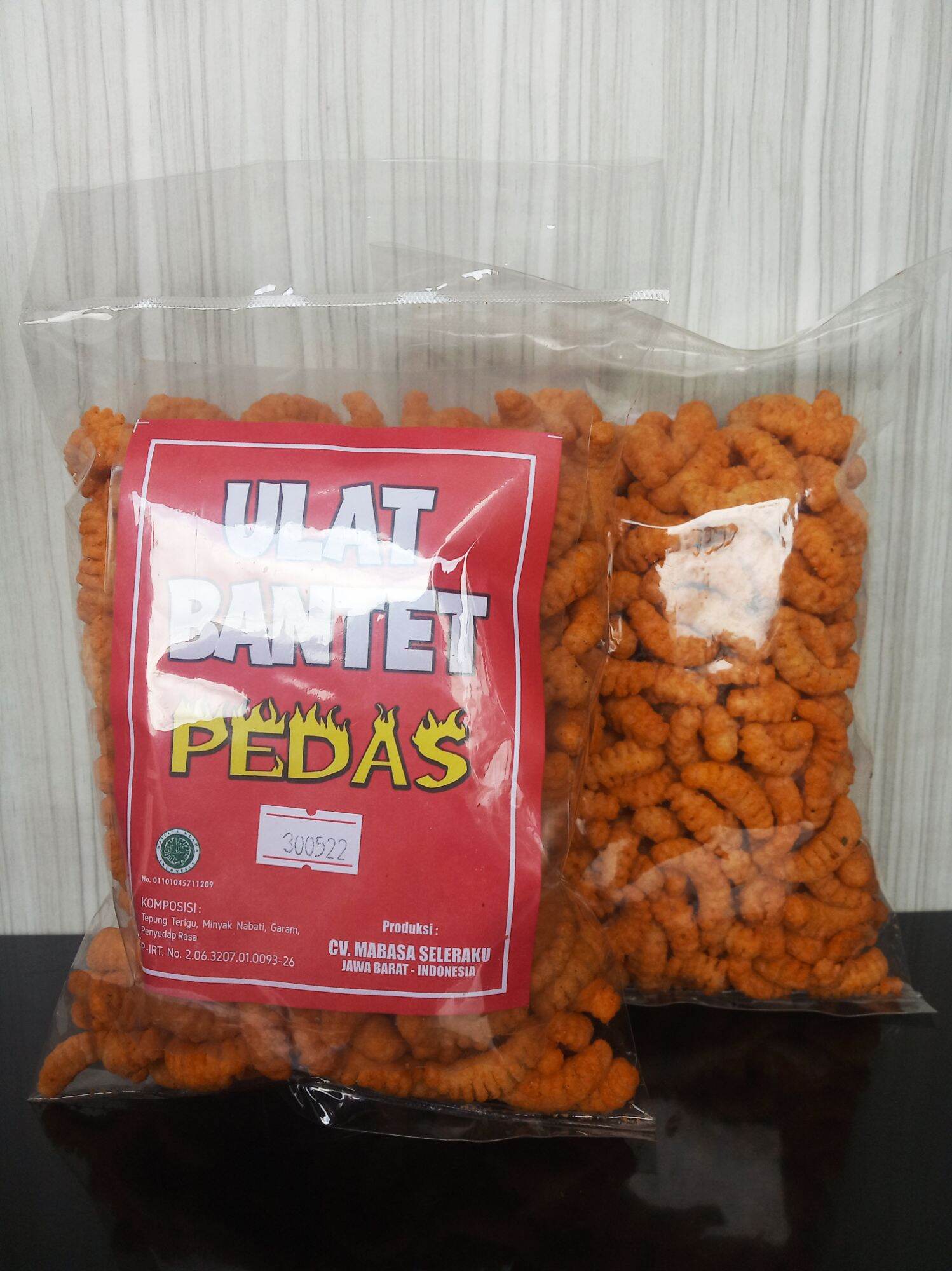 Cemilan Pedas/ Ulat Bantet Pedas Mabasa 200 gram | Lazada Indonesia