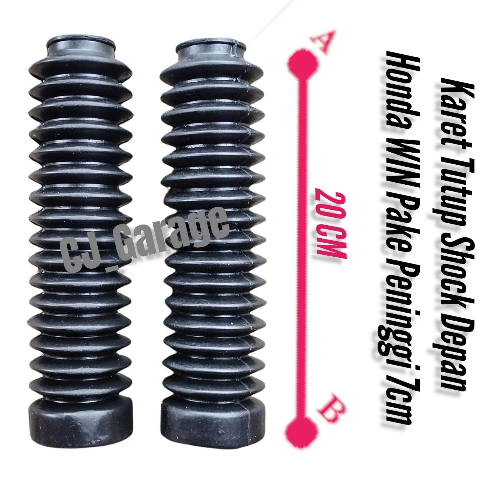 Peninggi shock depan win 10cm Penambah Shockbreaker depan Honda Win100 ...