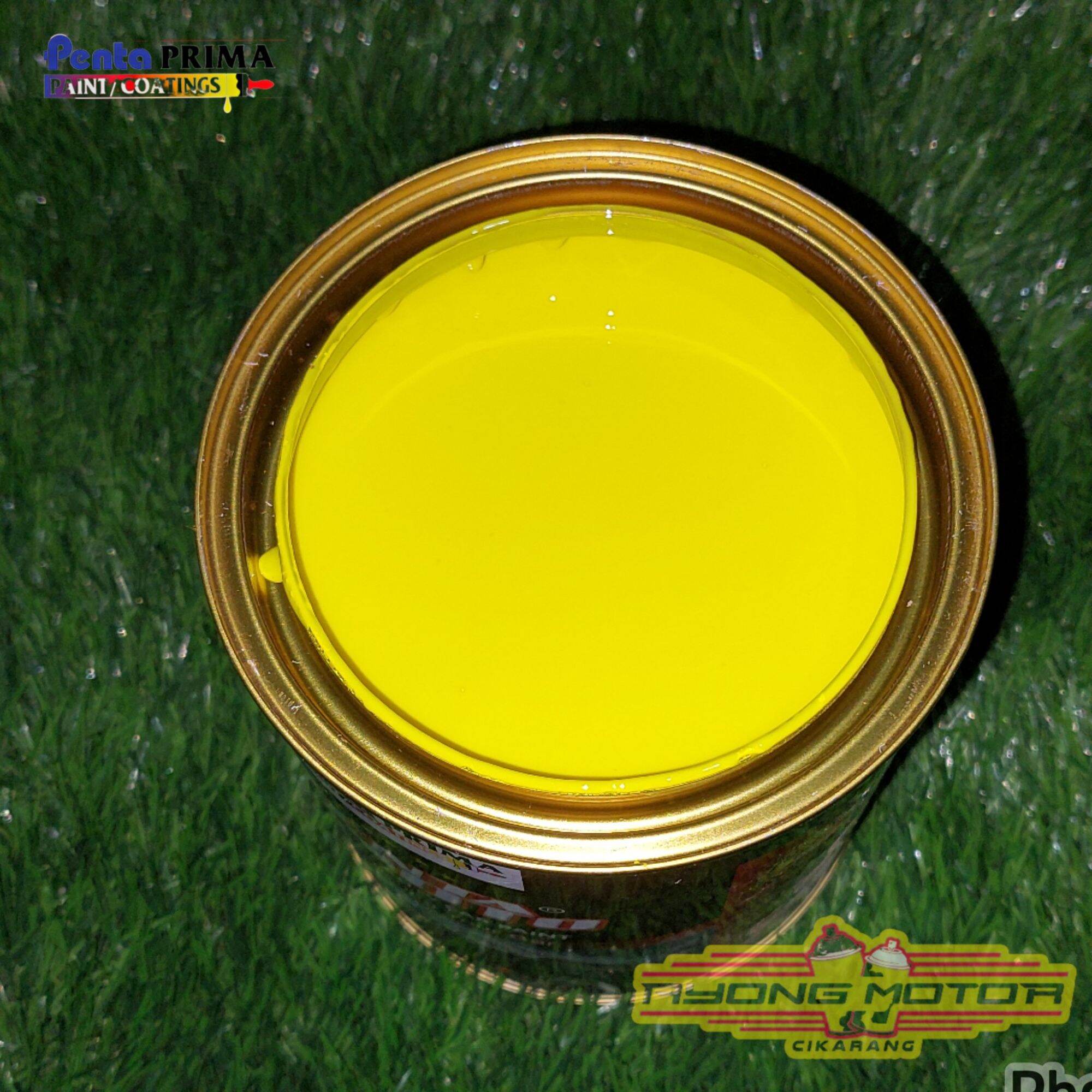 Cat Penta Oto/Cat Duco PU PS-101 Bright Yellow (Kuning Solid) | Lazada ...