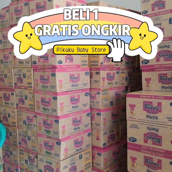 Baby Happy Renceng 1 Dus Karton Isi 48 Sachet Gratis Ongkir Murah ...